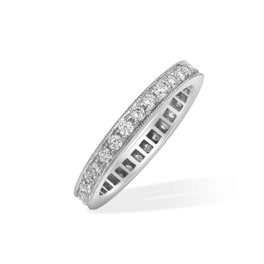 Medium grain set full eternity ring – thfinejewellery